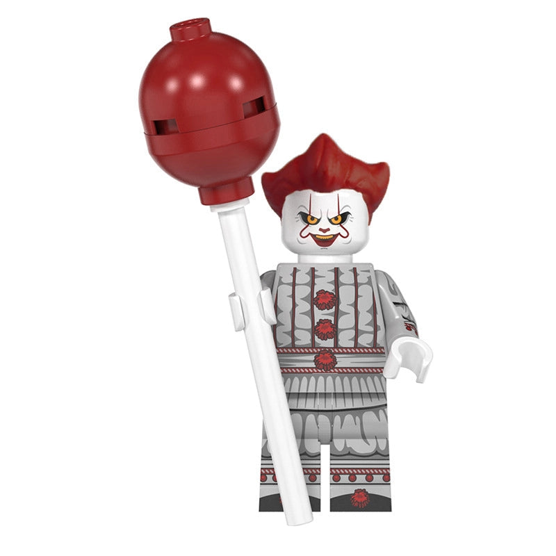 BF2064 – Grinning Sewer Clown | Custom Brick Figure – Brickfigurez