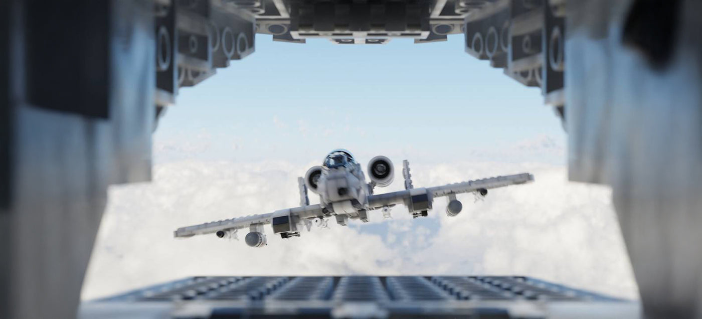 MOC8122 FNAF Foxy Stage Custom Set | Compatible with LEGO | Brickfigurez